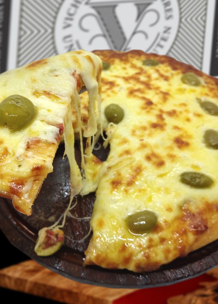 Pizza sin tacc. libre de gluten. Gluten free